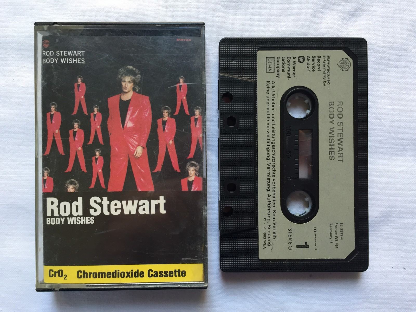 Rod Stewart ‎– Body Wishes, Warner Bros. Records 1983., Njemačka