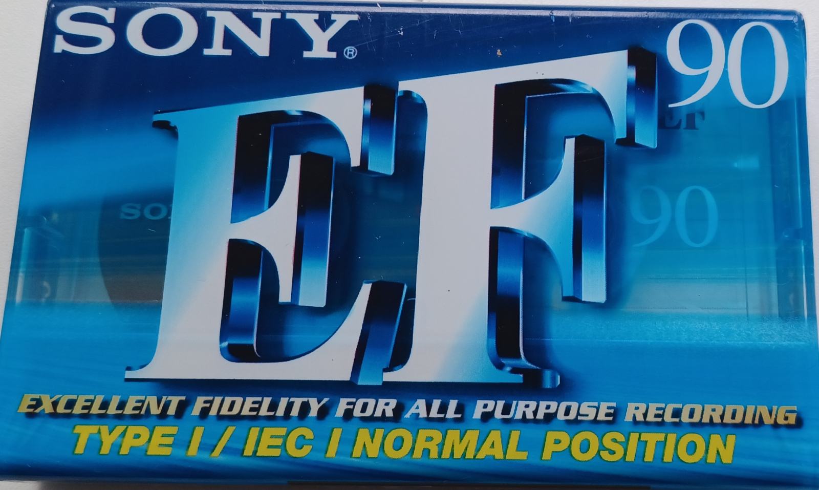 SONY Audiocassette EF90 (C-90EFB)