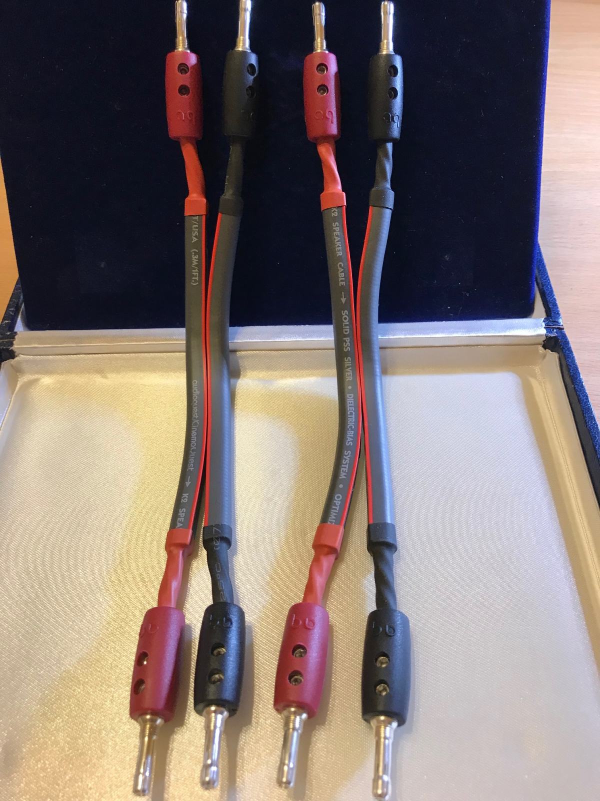 Audioquest K2 bi wire jumperi
