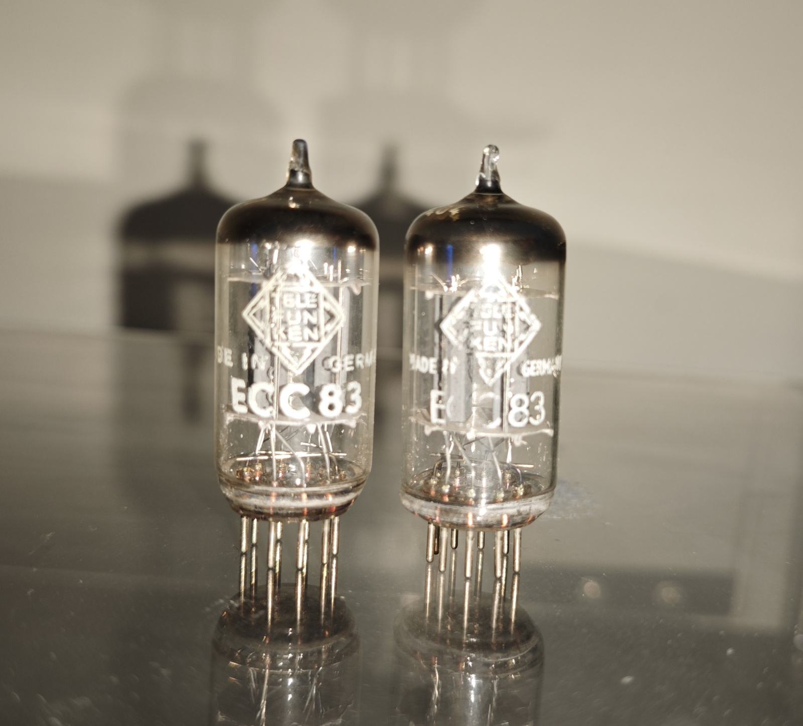 ECC83 12AX7 Telefunken Njemačka upareni par NOS