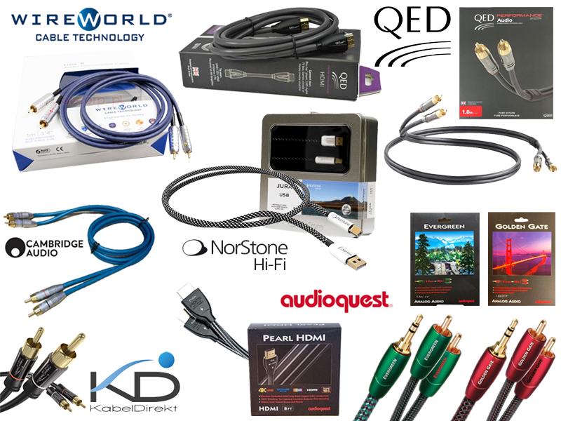 HI-FI, HDMI, USB KABLOVI (WIREWORLD, QED, AUDIOQUEST, CAMBRIDGE AUDIO)