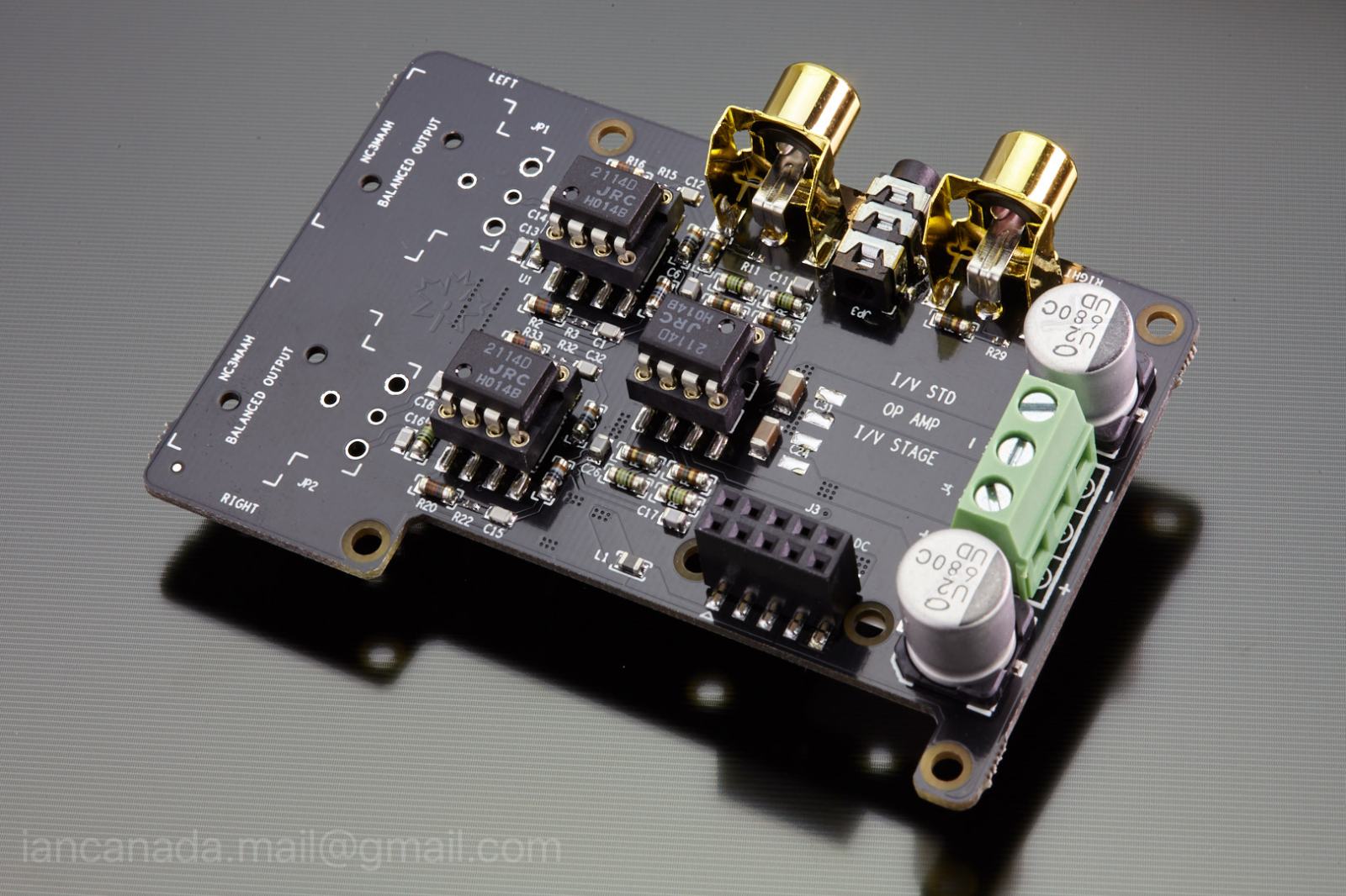 IAN CANADA IVSTD MKII Output stage module for DAC ES9038Q2M - ES9028Q2