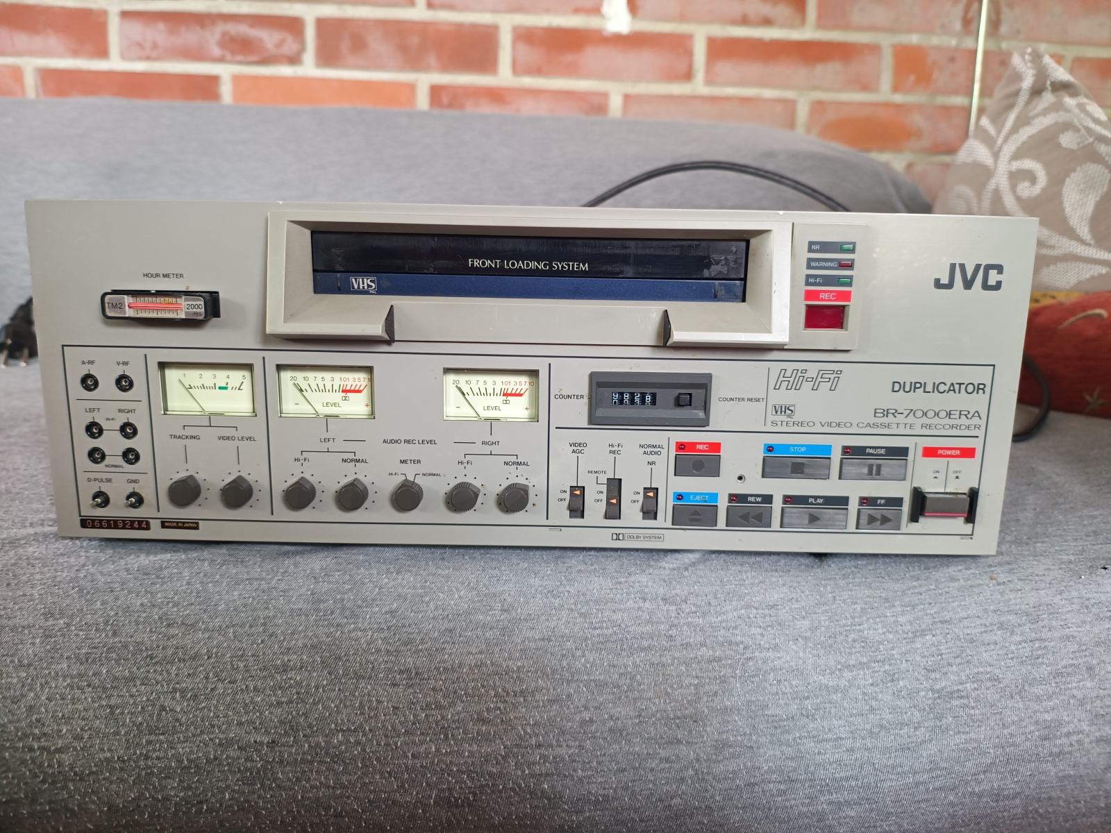 JVC BR 7000ERA Hi-Fi VHS professional video i audio player/recorder