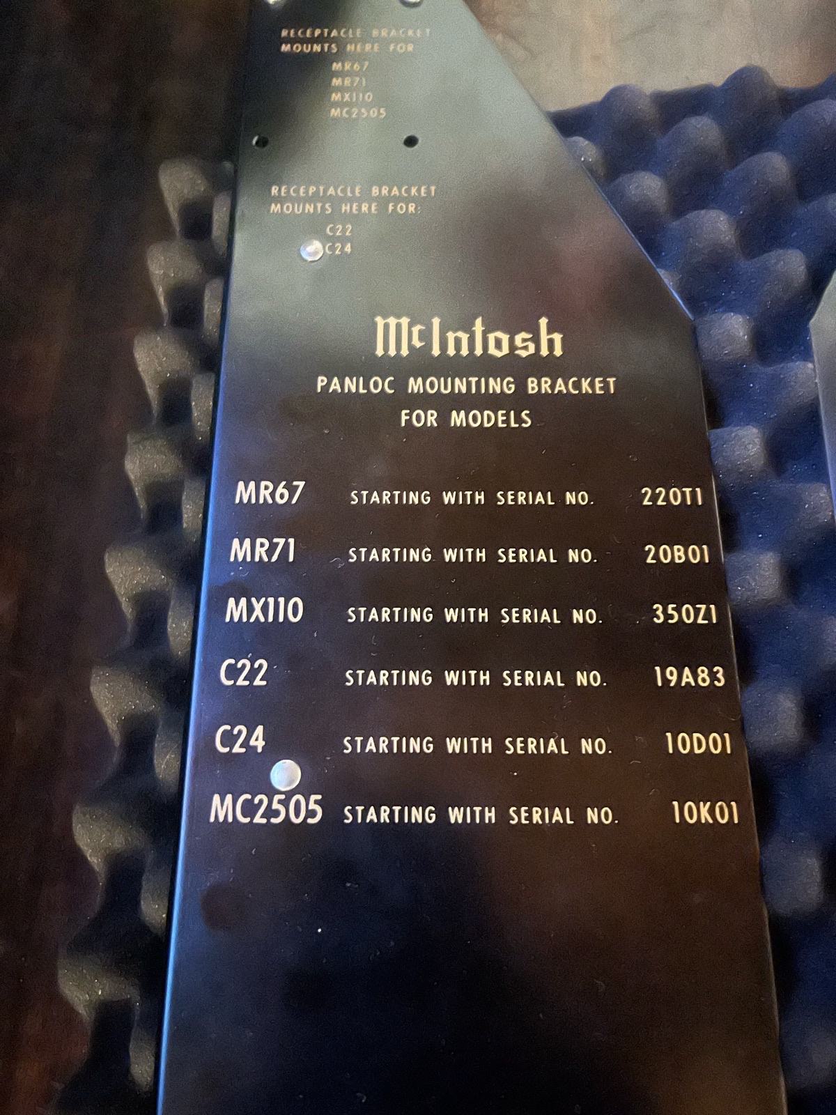 Mcintosh c 22 “panloc