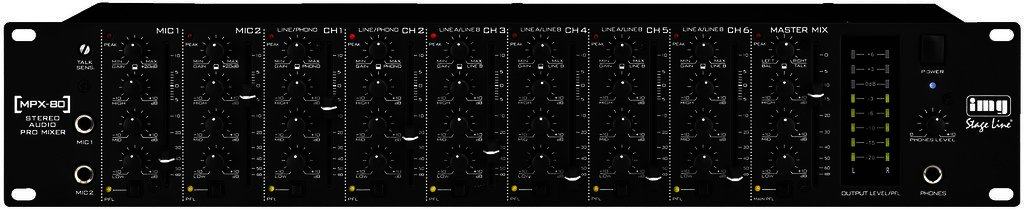 Audio - Mixeta STAGE LINE MPX-80