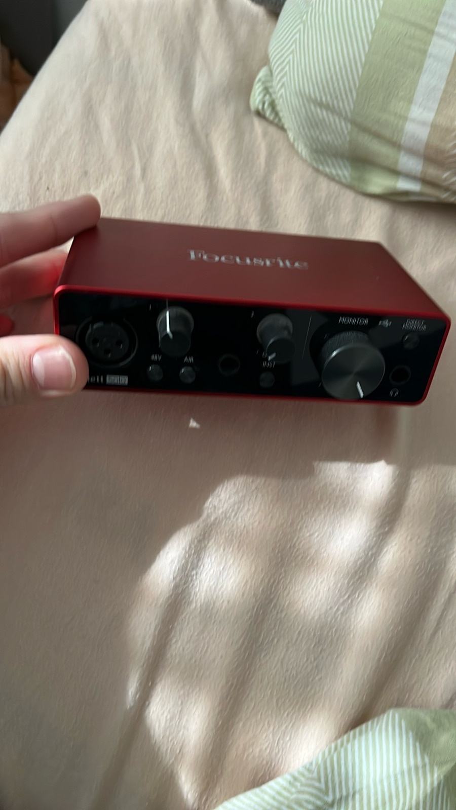 SCARLETT SOLO interface