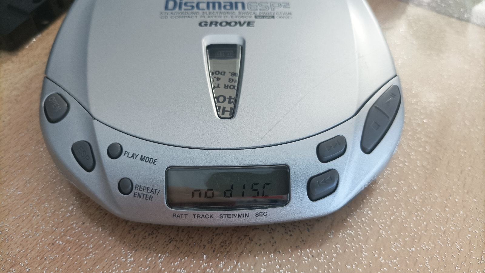 Sony Discman ESP2 D-E406CK CAR READY