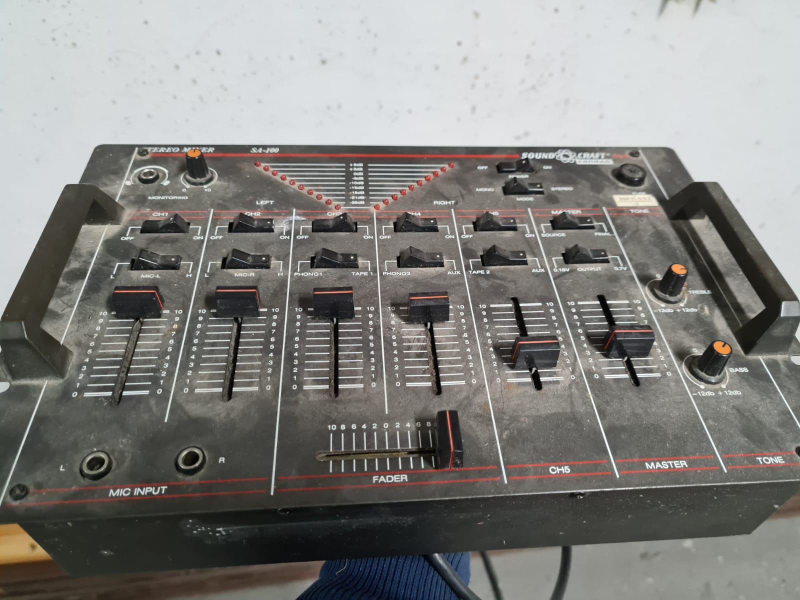 Sound Craft Stereo Mixer SA-100