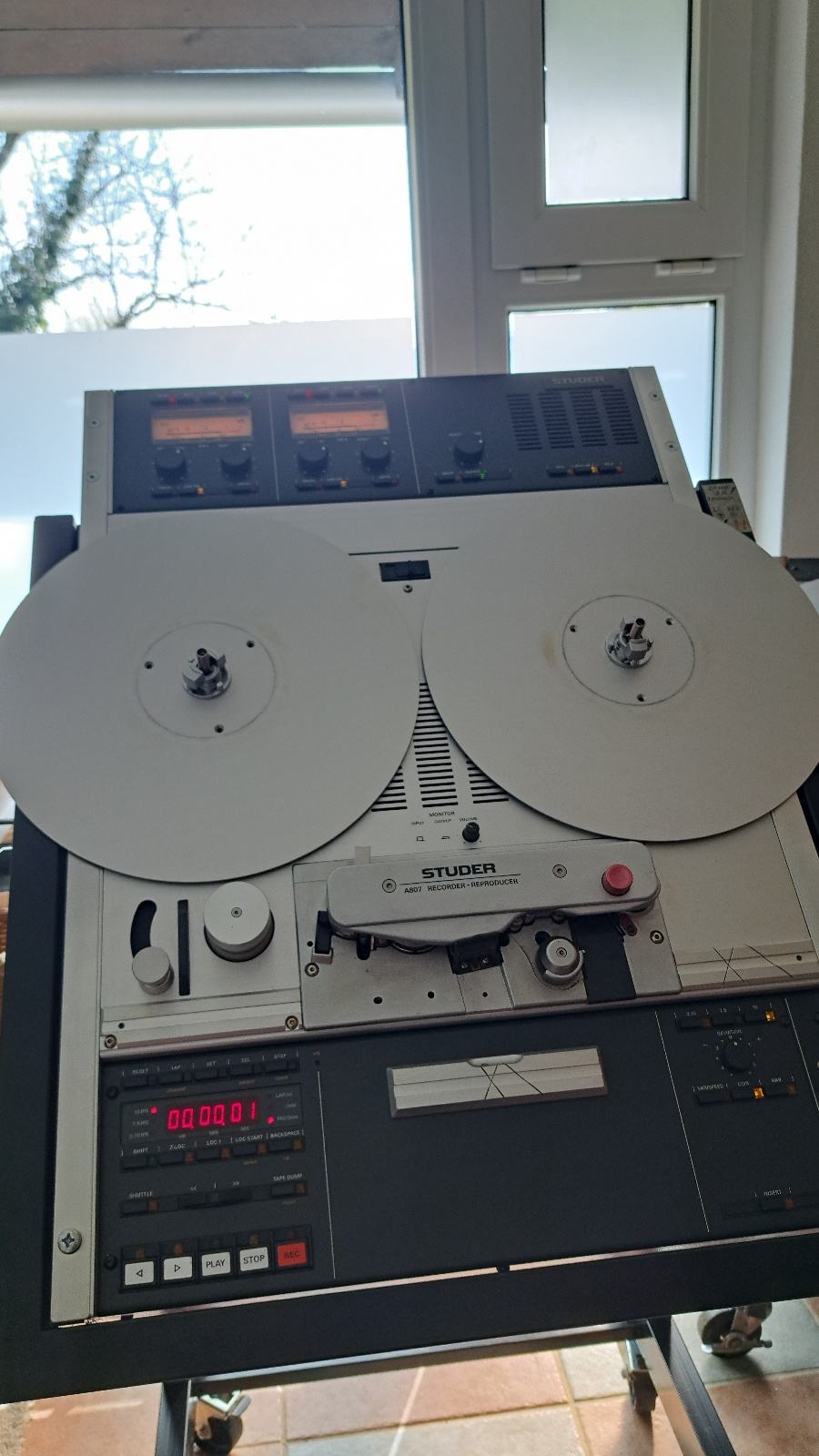 STUDER A807 mk2 magnetofon komplet