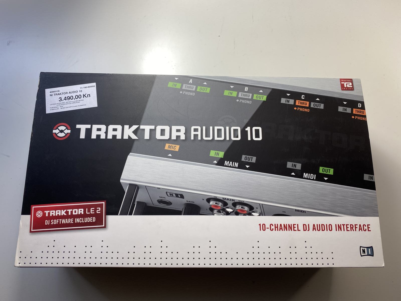 Native Instruments Traktor Audio 10