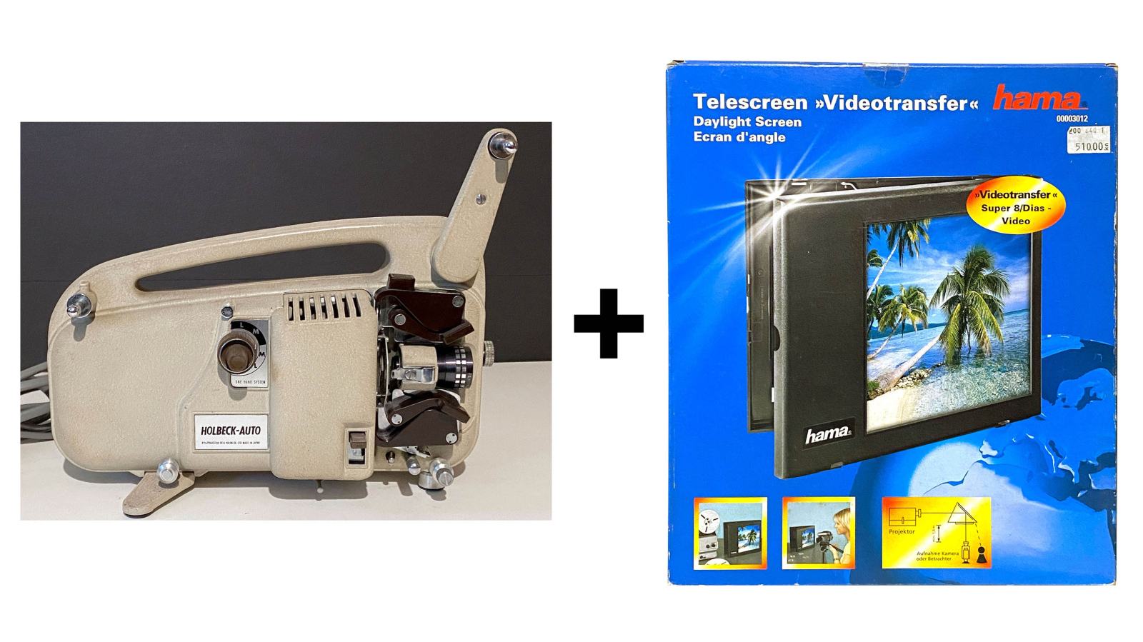 TELESCREEN + PROJEKTOR 8mm