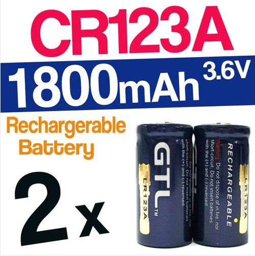 Baterija CR123A 1800mAh 3.6V Li-ion
