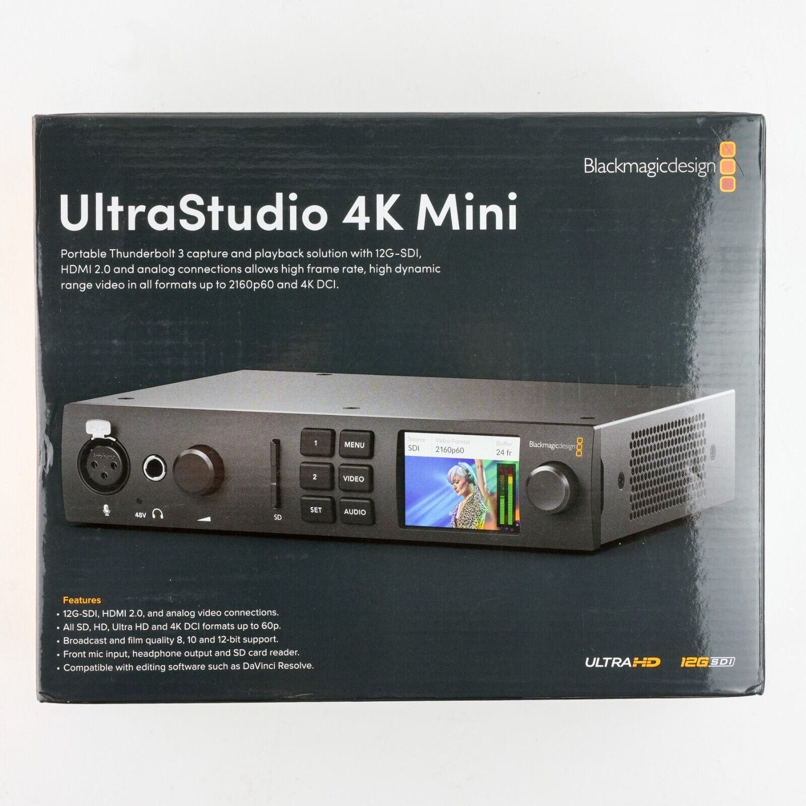 Blackmagic UltraStudio 4K Mini, BMD-BDLKULSDMINI4K