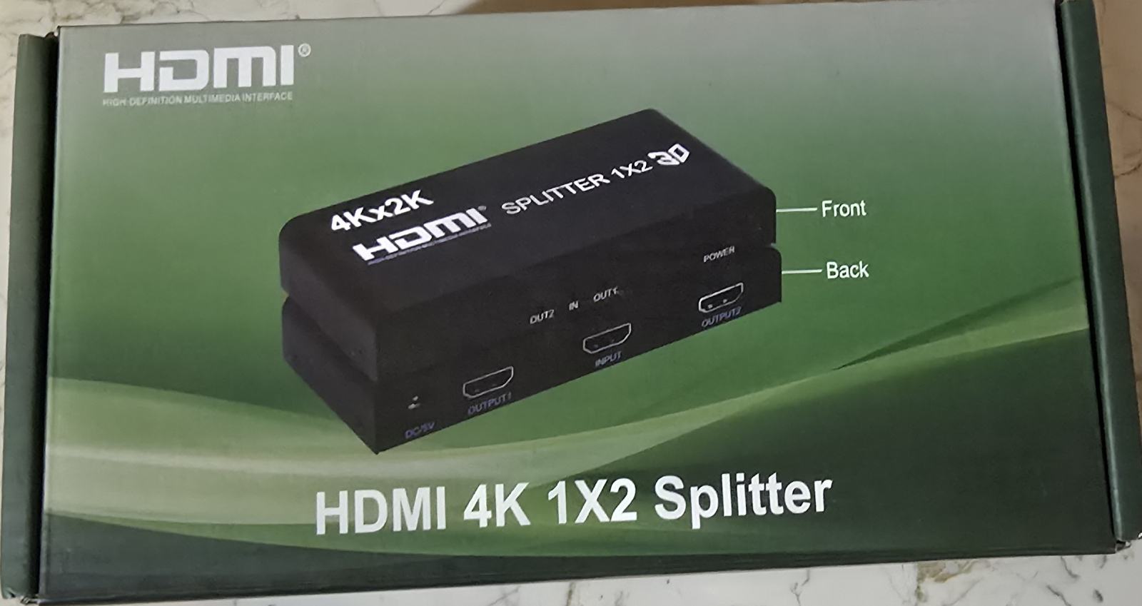 HDMI 4K razdjelnik - splitter , 1 ulaz 2 izlaza