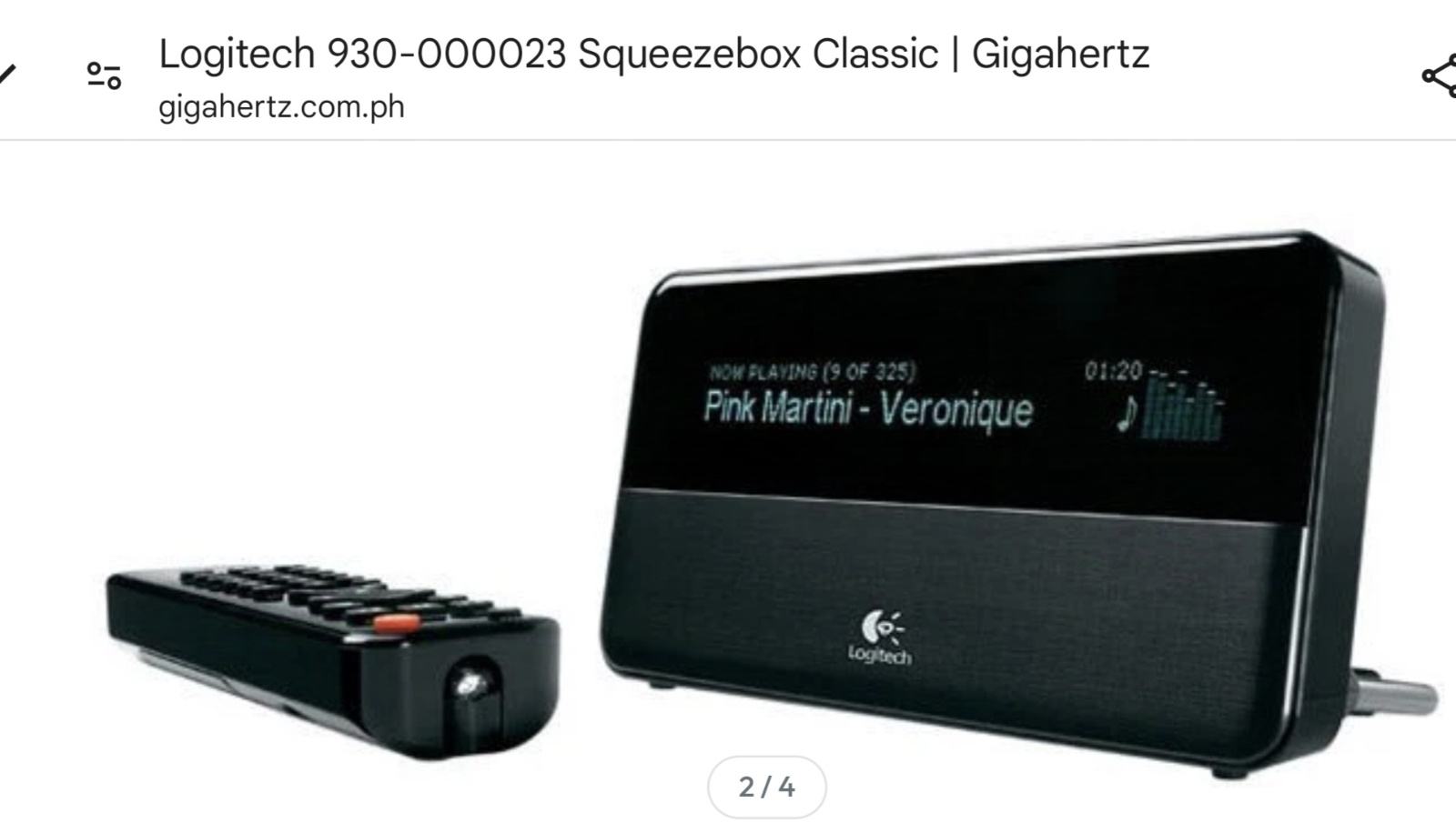 Logitech Squeezebox Classic
