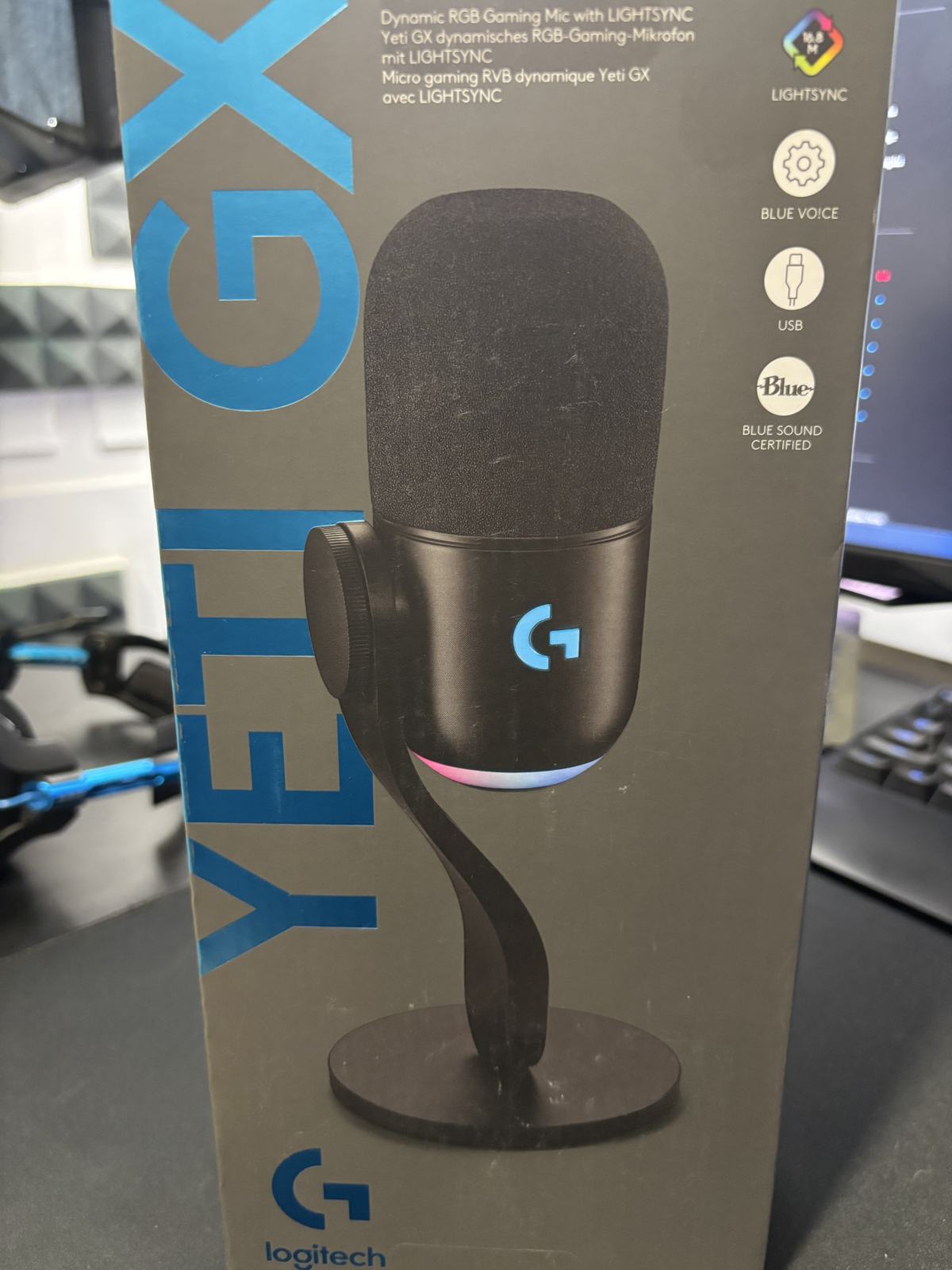 Mikrofon LOGITECH Yeti GX