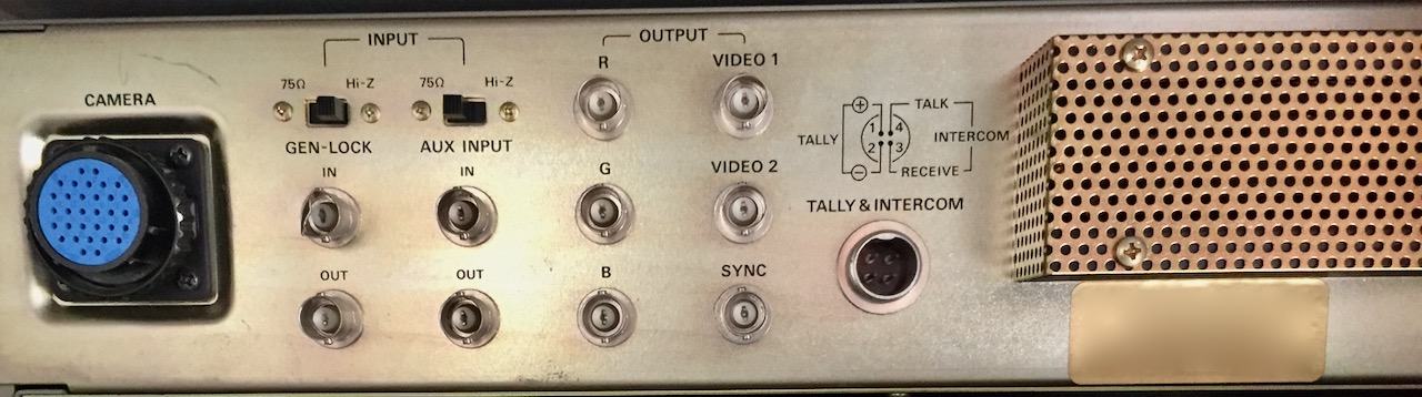 Panasonic Camera Control Unit WV-RC36 Upravljačka jedinica za kameru