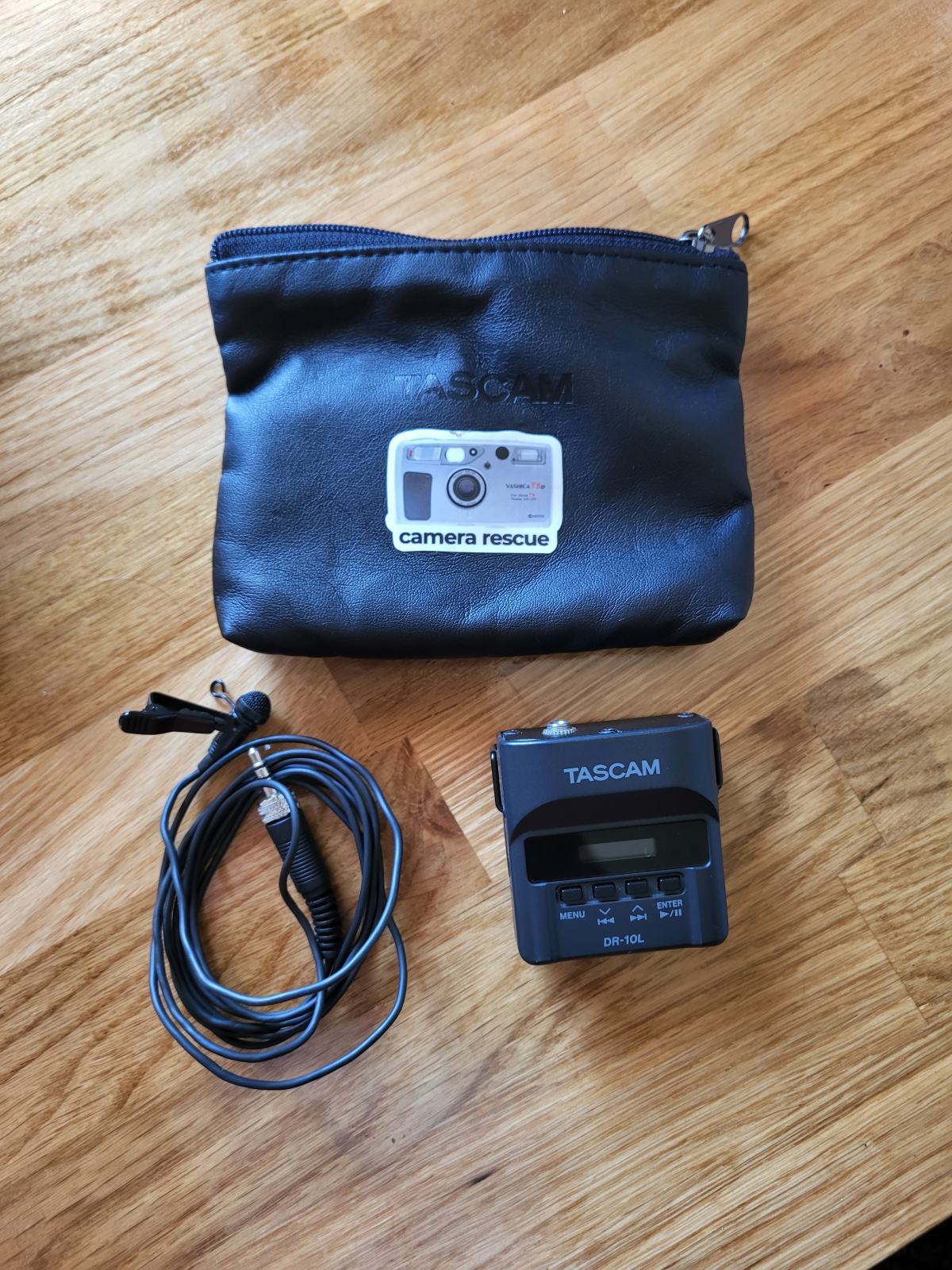Tascam DR10L + lavalier