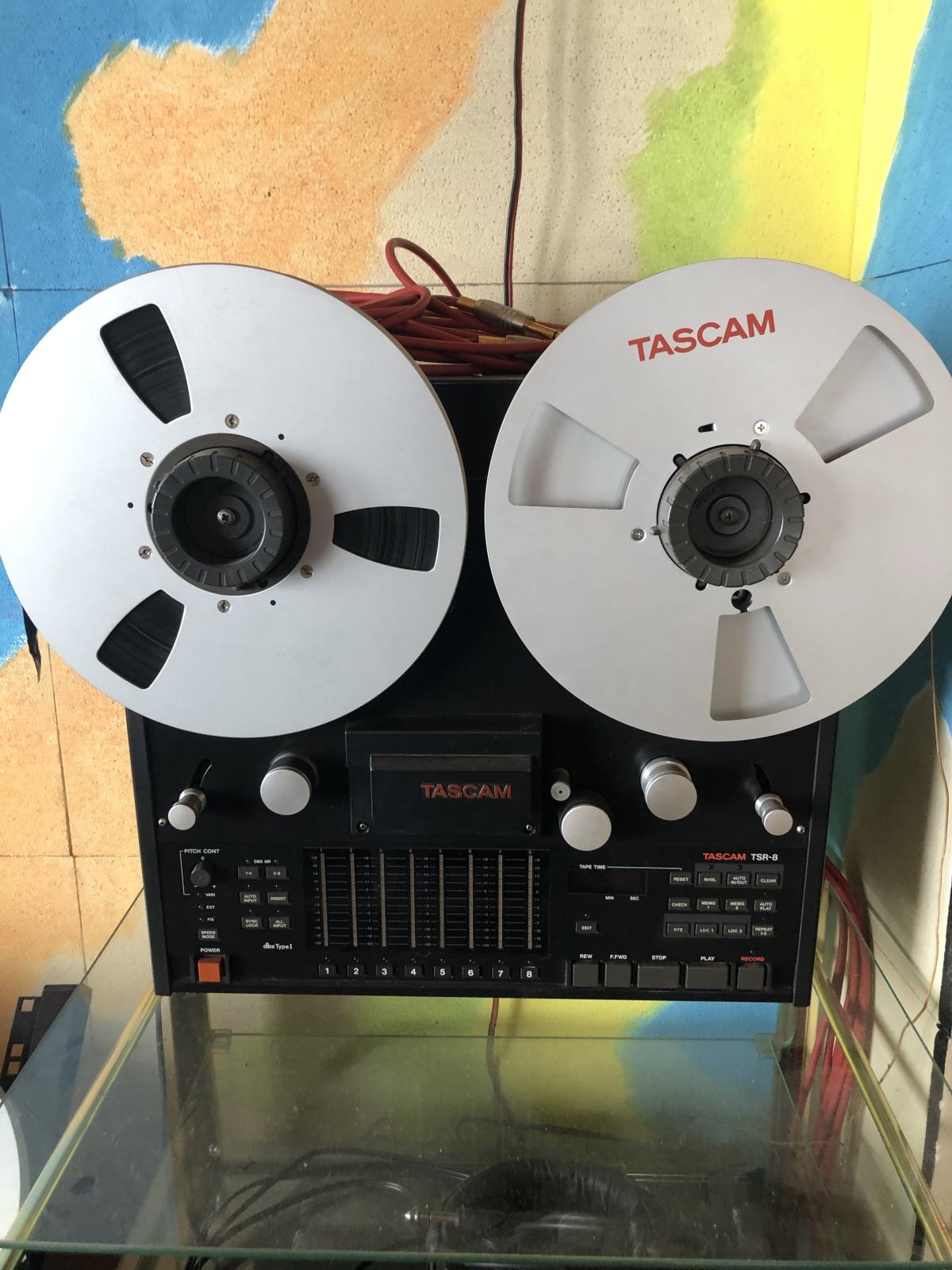 TASCAM TSR-8; 8cha profesionalni reel to reel, magnetofon