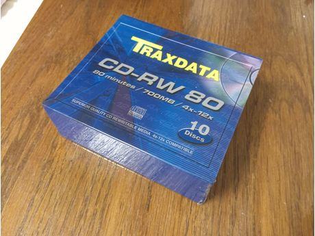 TRAXDATA CD-RW 80 PAKET 10 KOM