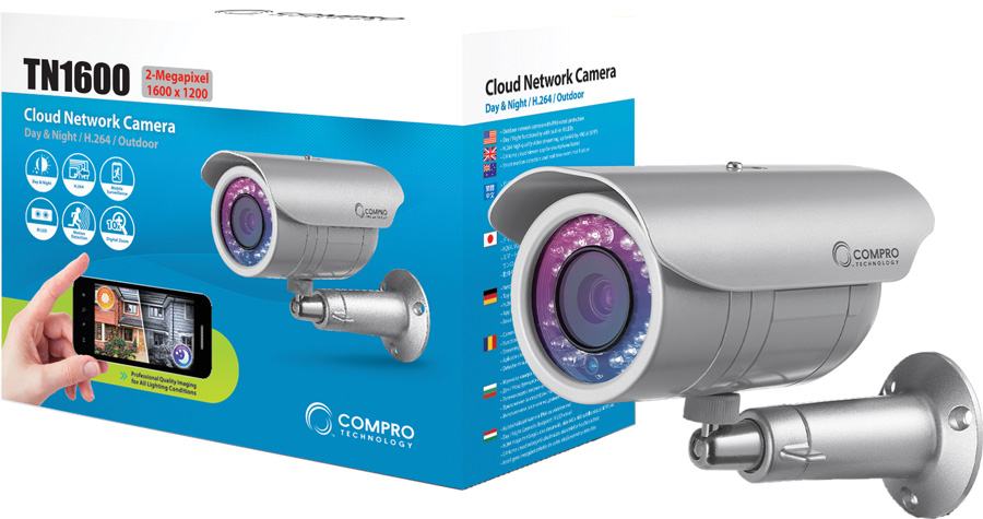 Vanjska IP kamera Compro TN1600