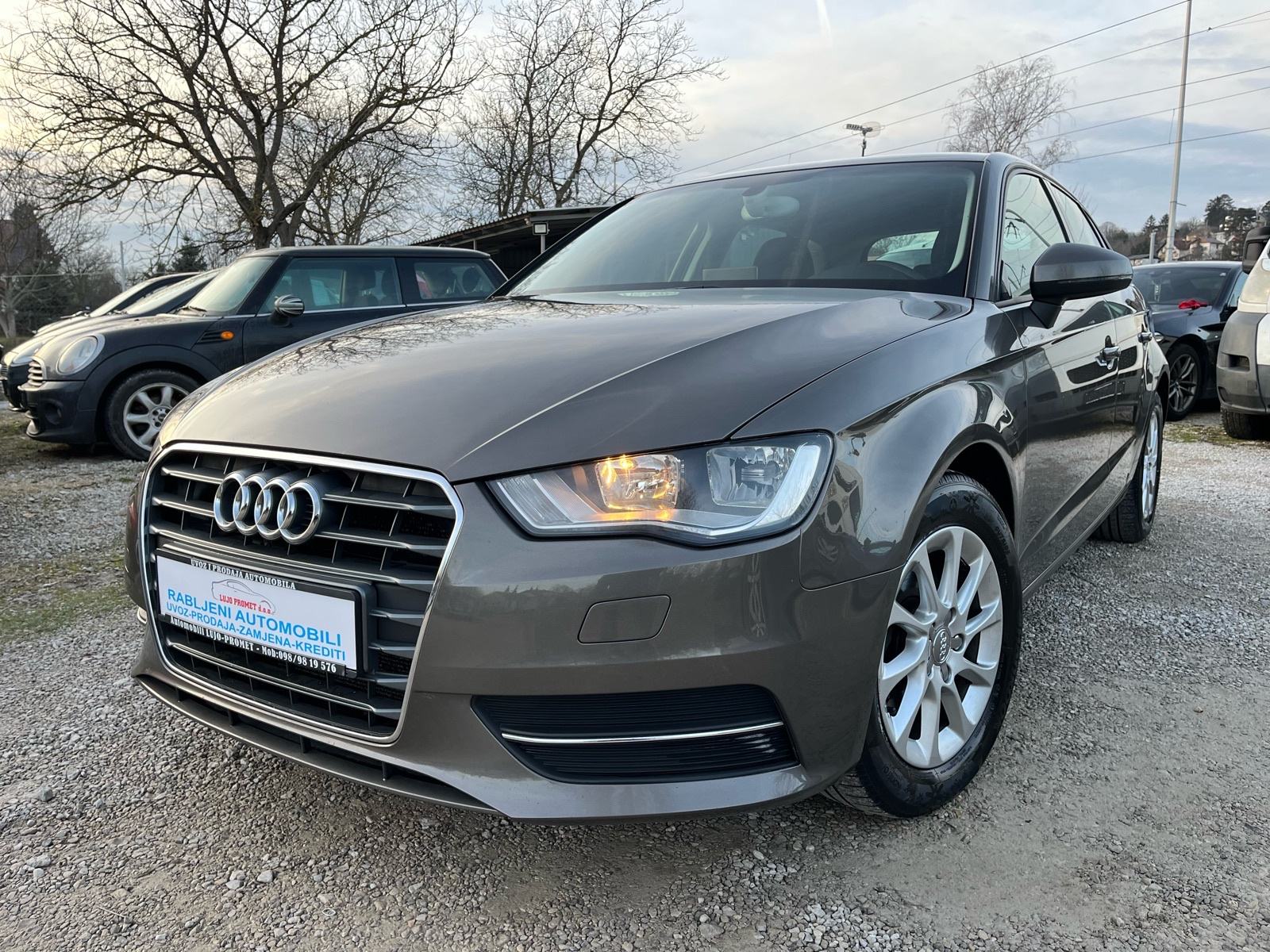 AUDI A3 1.6 TDI SPORTBACK-NAVI-ALU-MFV-NEMA 5% PRIJENOSA-KARTICE 36 RA ...
