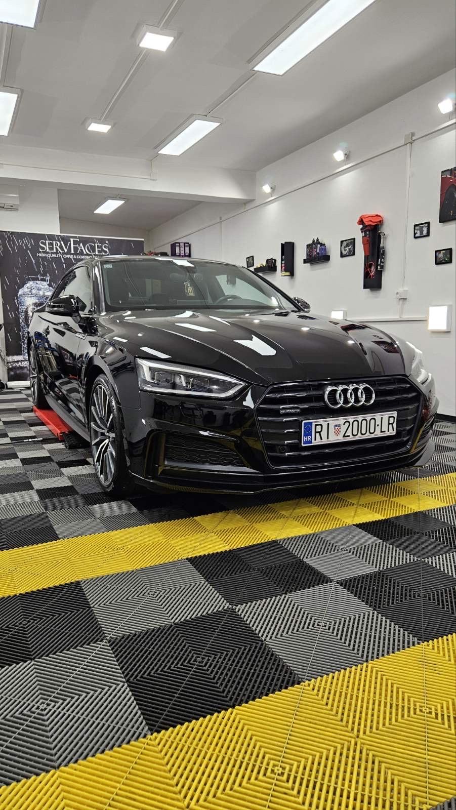 Audi A5 Coupe 3x S-LINE 2,0 TDI QUATTRO, MATRIX, B&Q, VIRTUAL, BLACK ...
