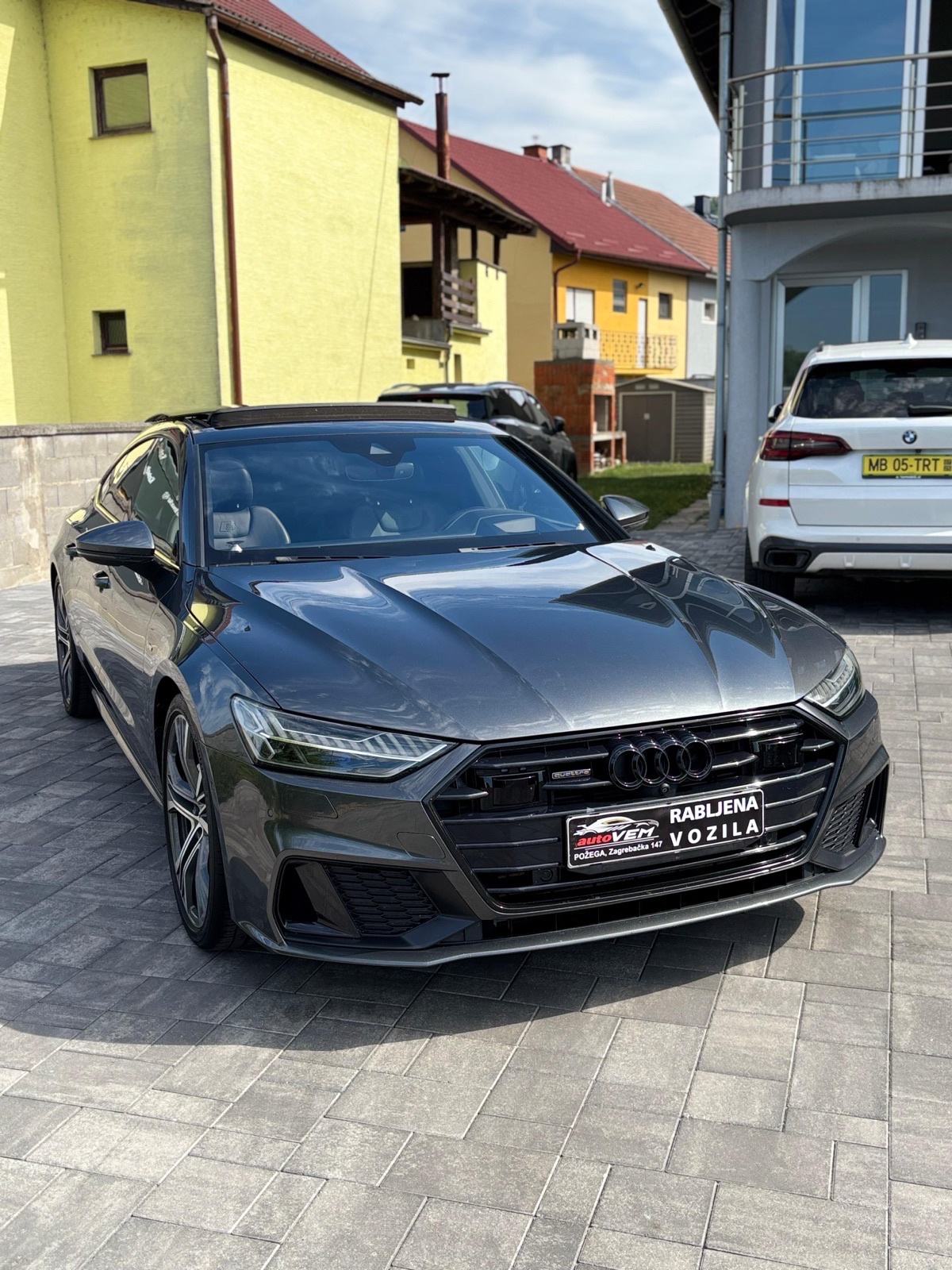 Audi A7 50 TDI Quattro-3x S-line-HD Laser Matrix-Zračni-SoftC, 2018 god.