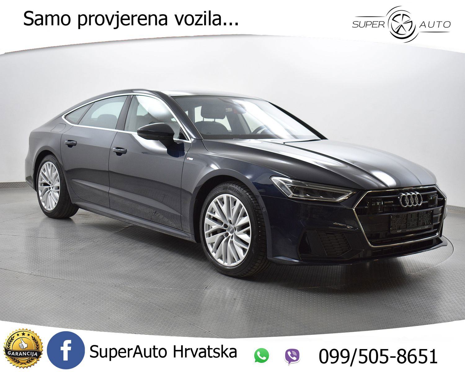 Audi A7 Sportb. 55 TFSI Quatt Aut. S LINE EXTER 340 KS, PANO+VIRT+ACC+ ...