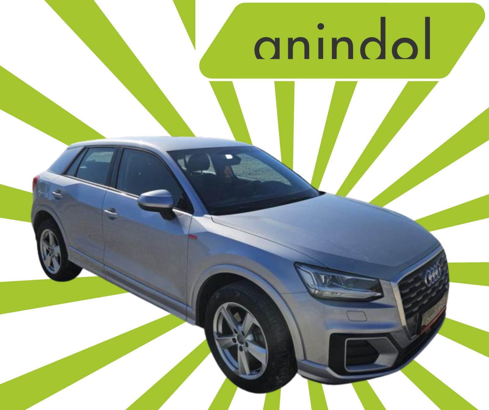 Audi Q2 1.0 TFSI Sport+ /HR auto /rata 221 € /reg 01/25/u PDV /Anindol ...