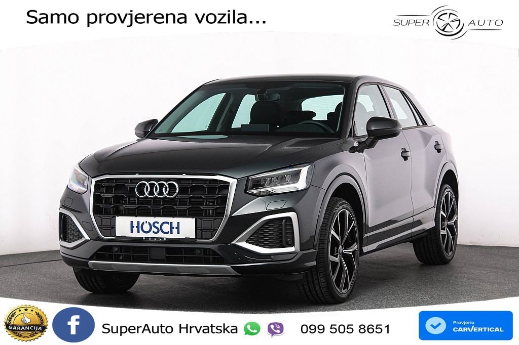 Audi Q2 35 TFSI Aut. Advanced 150 KS, LED+ACC+GR SJED+KAM+17, 2023 god.