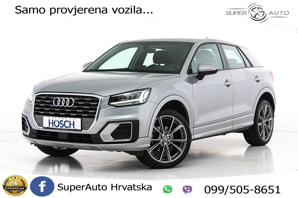 Audi Q2 35 TFSI Aut. Advanced 150 KS, LED+TEM+SHZ+CARPLAY, 2020 god.