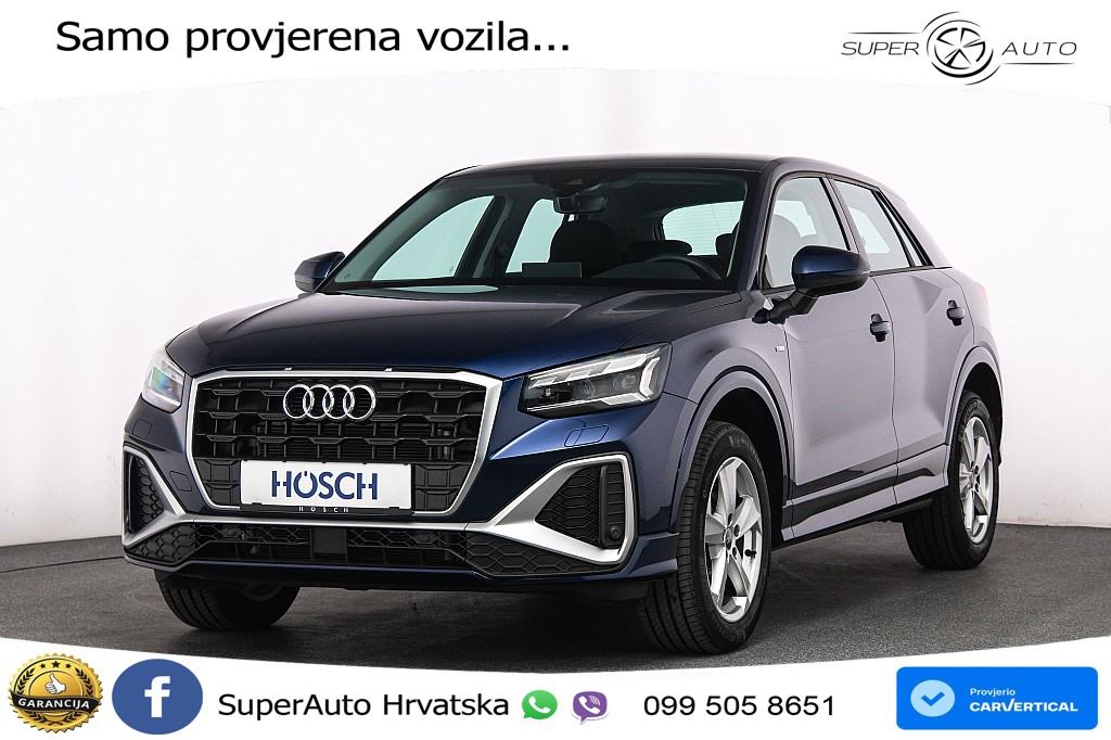 Audi Q2 35 TFSI S tronic S Line 150 KS, MATRIX+ACC+GR SJED+KAM+ASIST ...