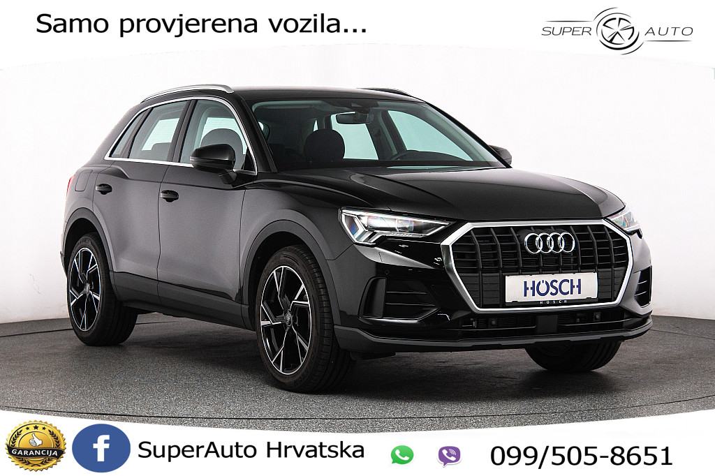 Audi Q3 35 TDI Aut. 150 KS, ACC+LED+GR SJED+VIRT+PARK +ASIST, 2023 god.