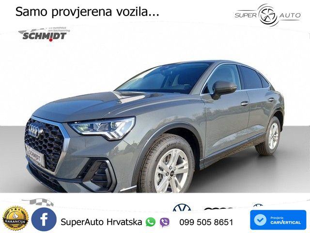 Audi Q3 Sportback 35 TFSI Aut. 150 KS, LED+KAM+GR SJED+VIRT, 2024 god.