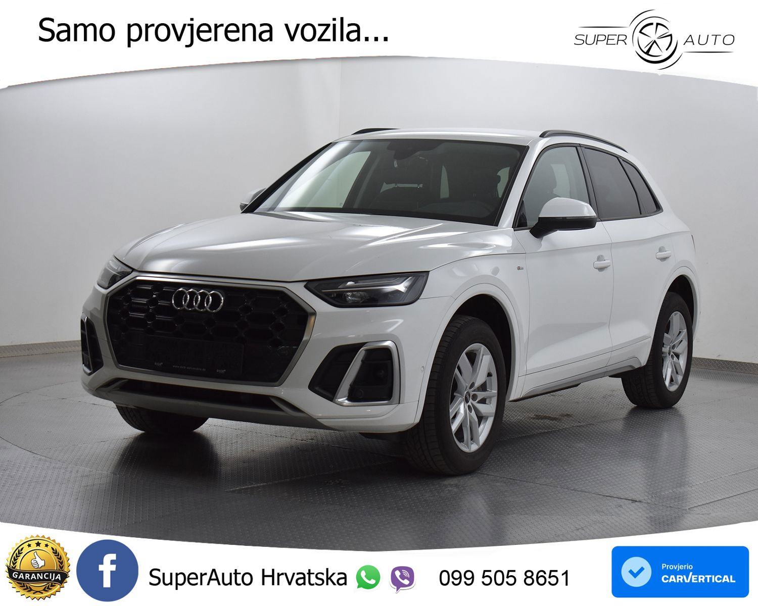 Audi Q5 40 TDI quattro Aut. S line 204 KS, LED+KAM+GR SJED+HEAD+VIRT ...