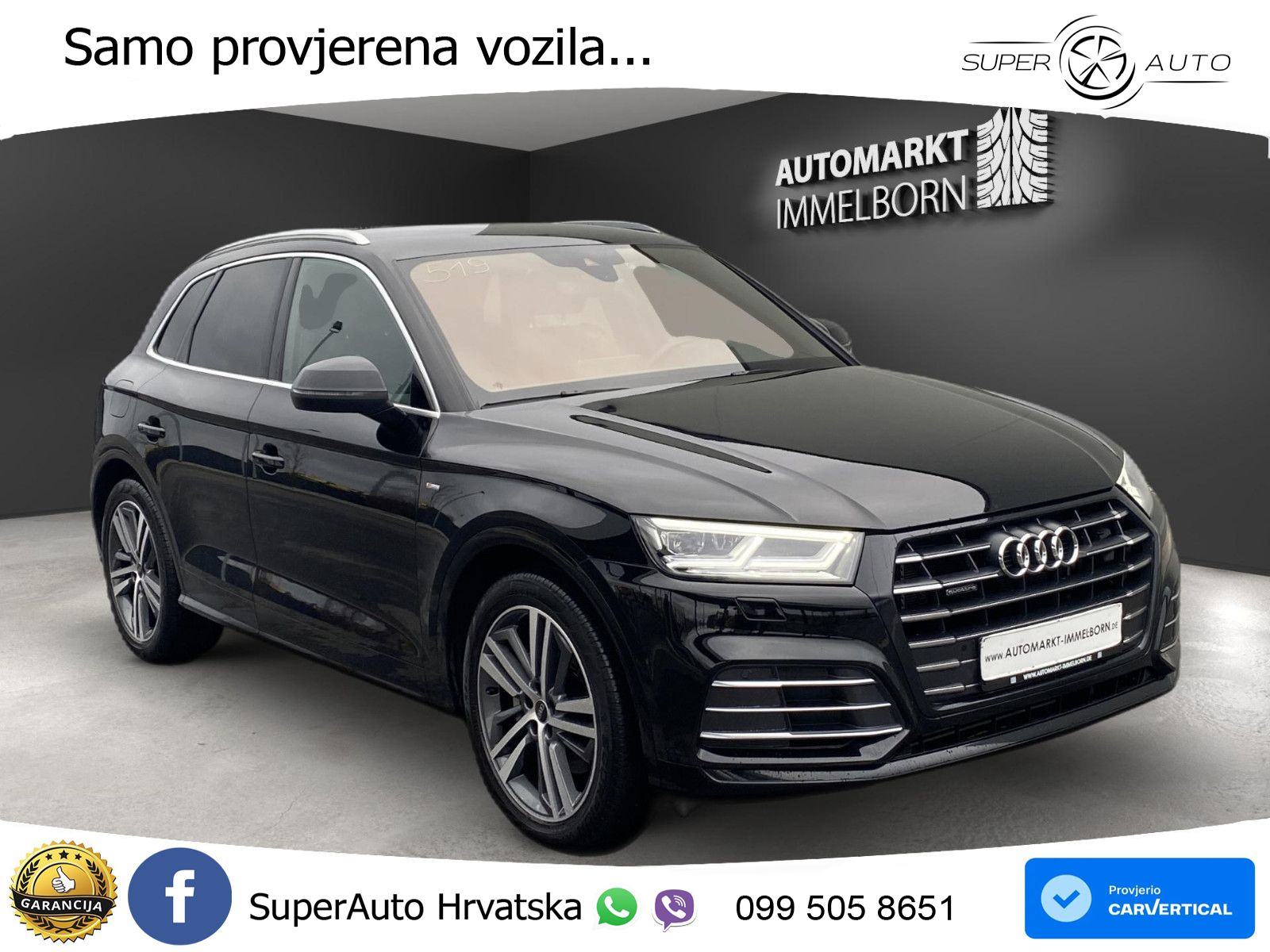 Audi Q5 55e quattro Aut. S line 367 KS, ZRAČNI+LED+GR SJED+KAM+PARK, 2021 god.