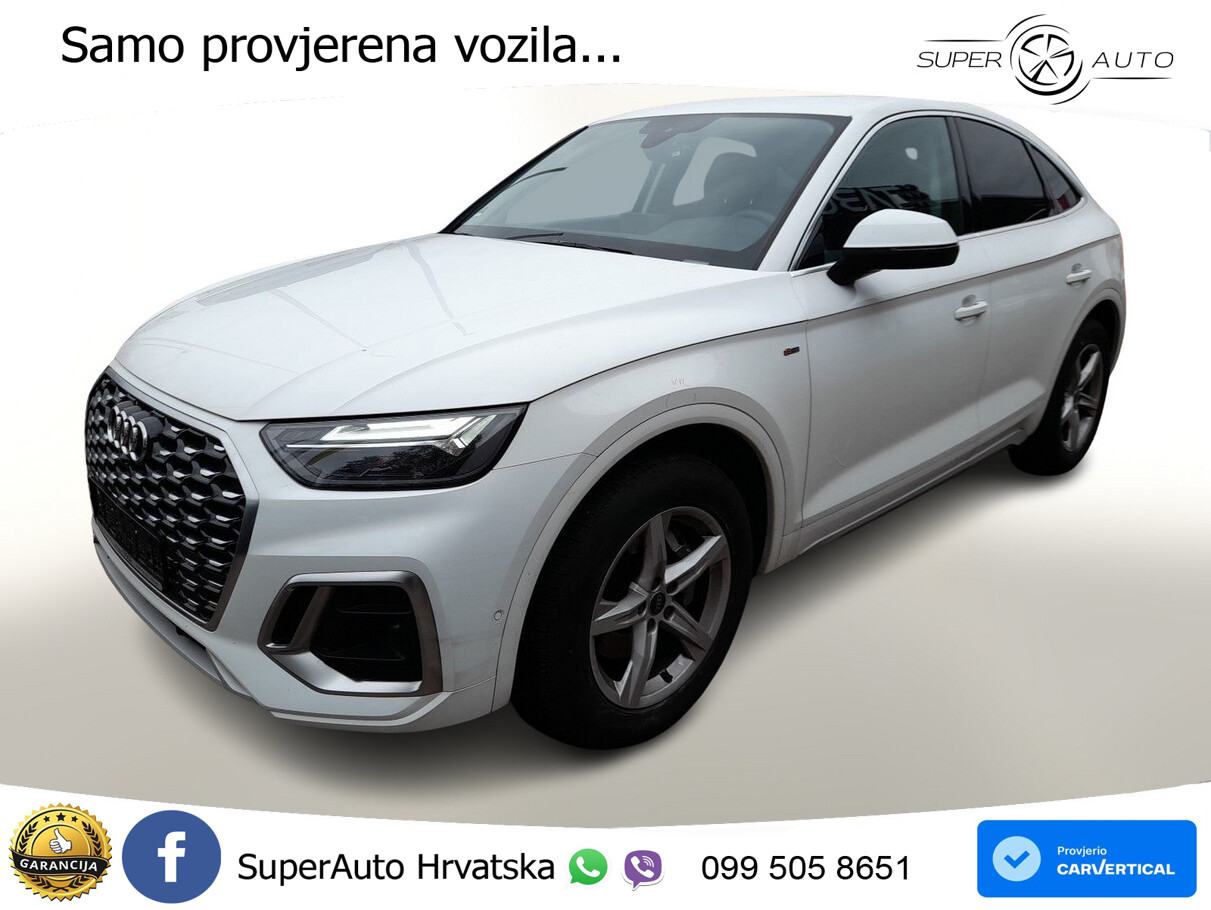 Audi Q5 Sportback 35 TDI Aut. S line 163 KS, PANO+360+GR SJED+VIRT ...