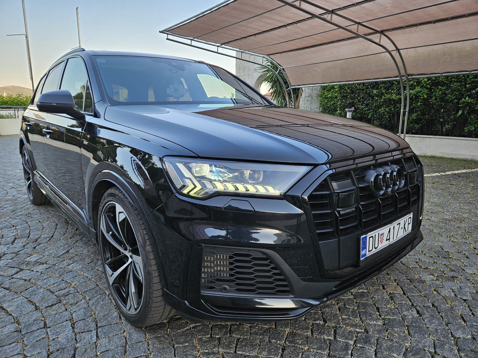 Audi Q7, 55 TFSIe, 3xSline, Pano,Matrix,B&O,HUD,22 Zoll, 2021 god.