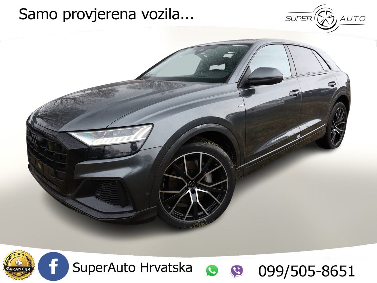 NOVO Audi Q8 55 TFSI 2xS line 340 KS, ZRAČNI+MATRIX+ACC+GR SJED+HEAD+B ...