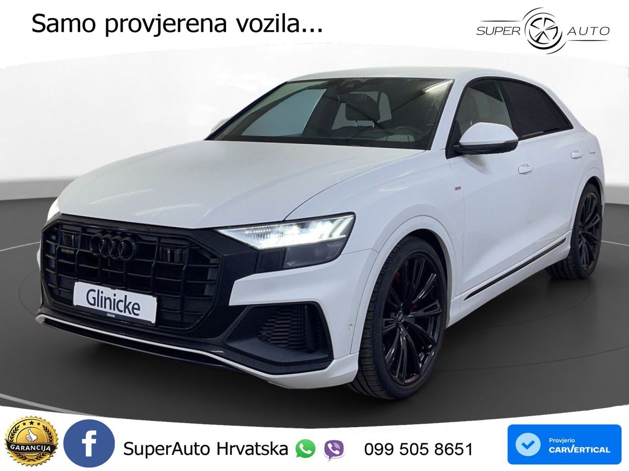 Audi Q8 55 TFSIe quattro Aut. S line 381 KS, ZRAČNI+ACC+MATRIX+GR SJED ...