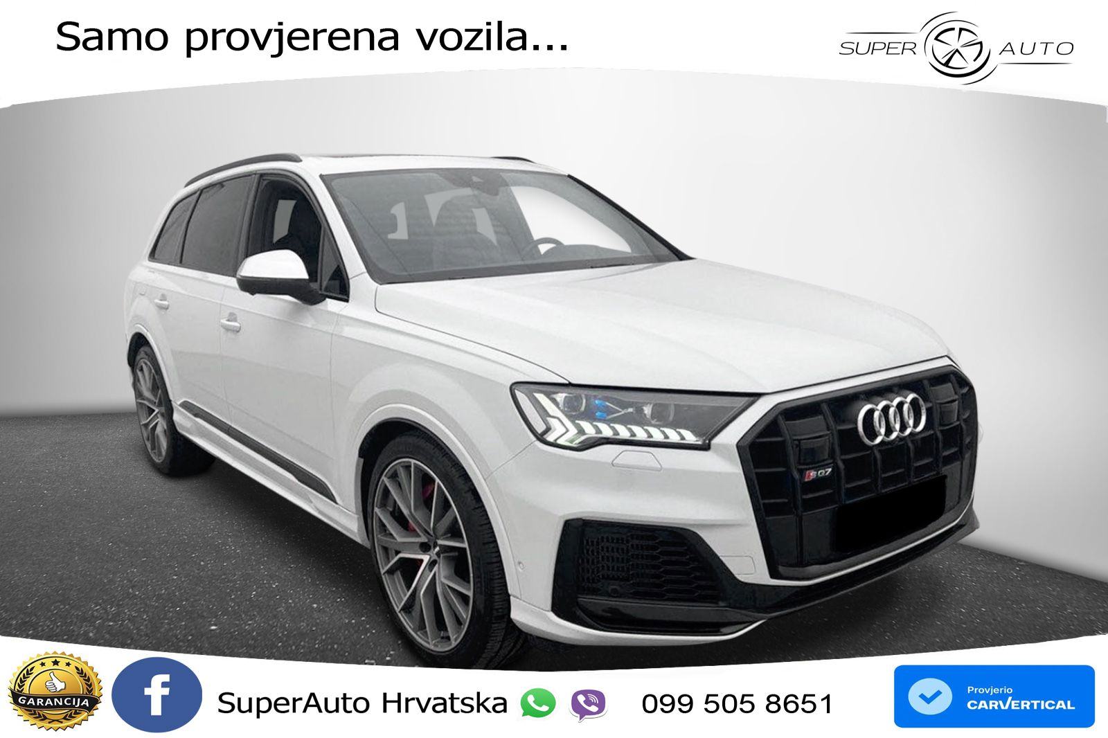 Audi SQ7 4.0 TDI Quattro 435 KS, 7-SJED+ACC+HEAD+GR SJED+PANO+ZRAČNI ...