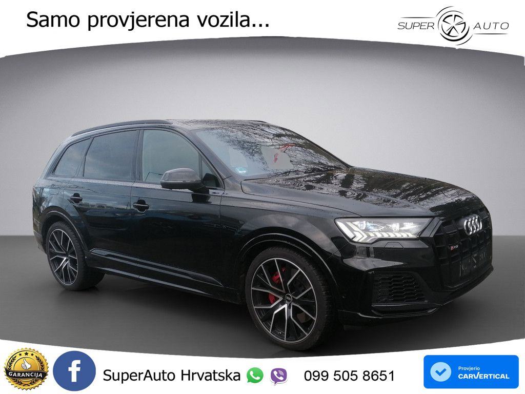 Audi SQ7 4.0 TDI Quattro 435 KS, ACC+VIRT+GR SJED+HEAD+ZRAČNI, 2020 god.