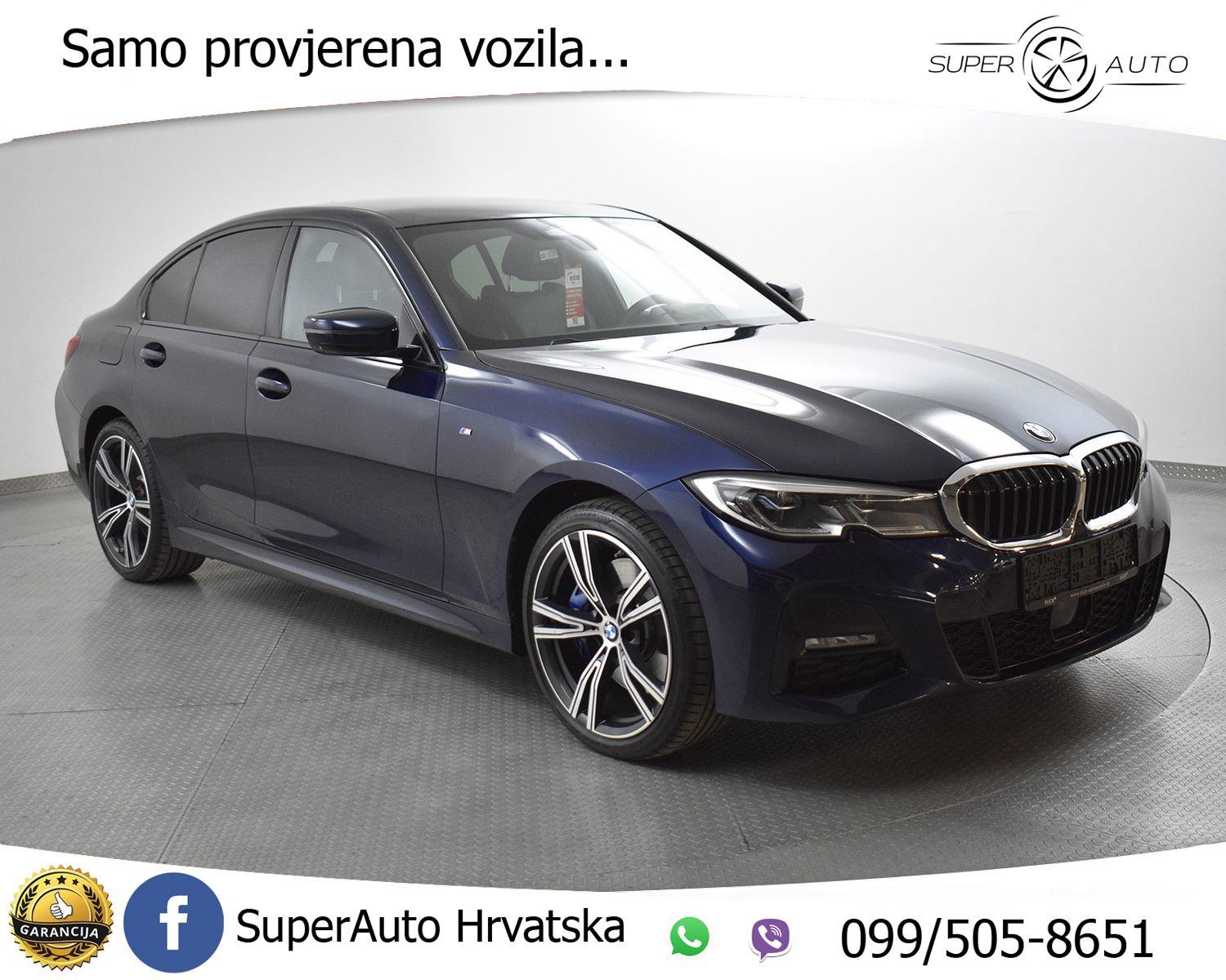 BMW 330e Aut. 292 KS, M SPORT/M PAKET+VIRT+360+HEAD+ACC+H&K, 2019 god.