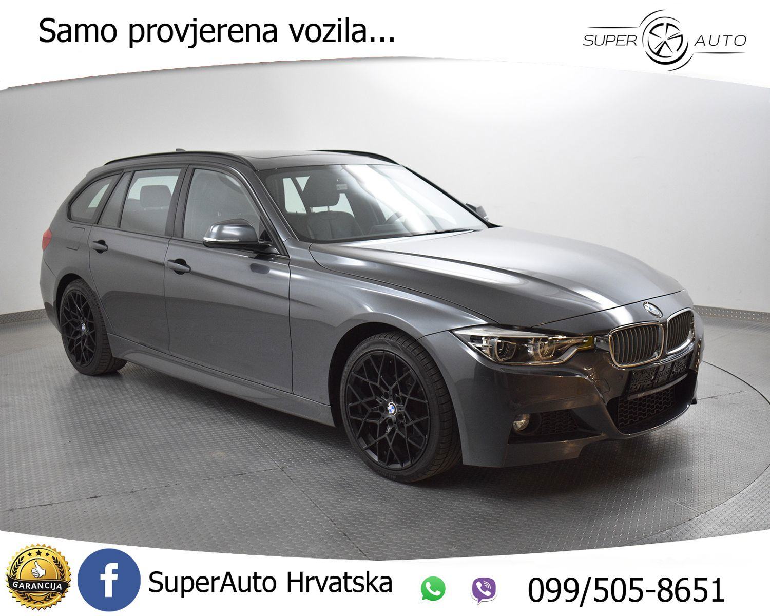 BMW 330i Tou. Sport Aut. M PAKET 252 KS, PANO+LED+SHZ+KOŽA, 2019 god.