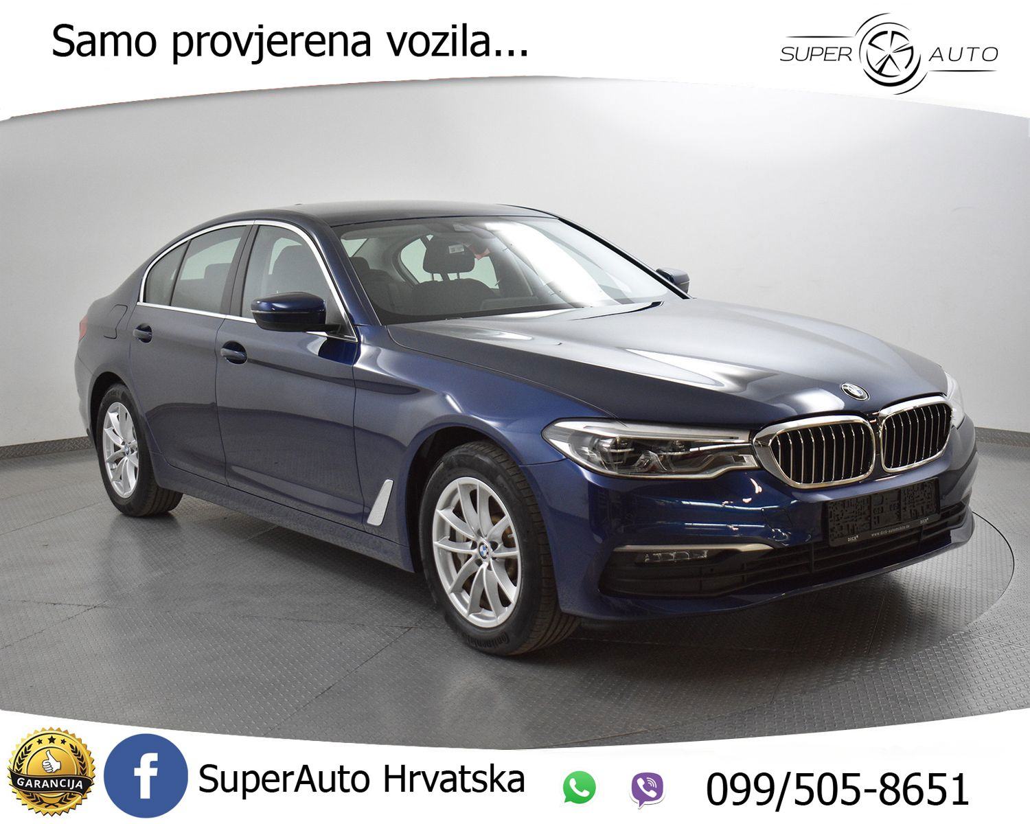 BMW 530e Aut. 252 KS, LED+TEM+KAM+SHZ+VIRT+STDHZ, 2019 god.