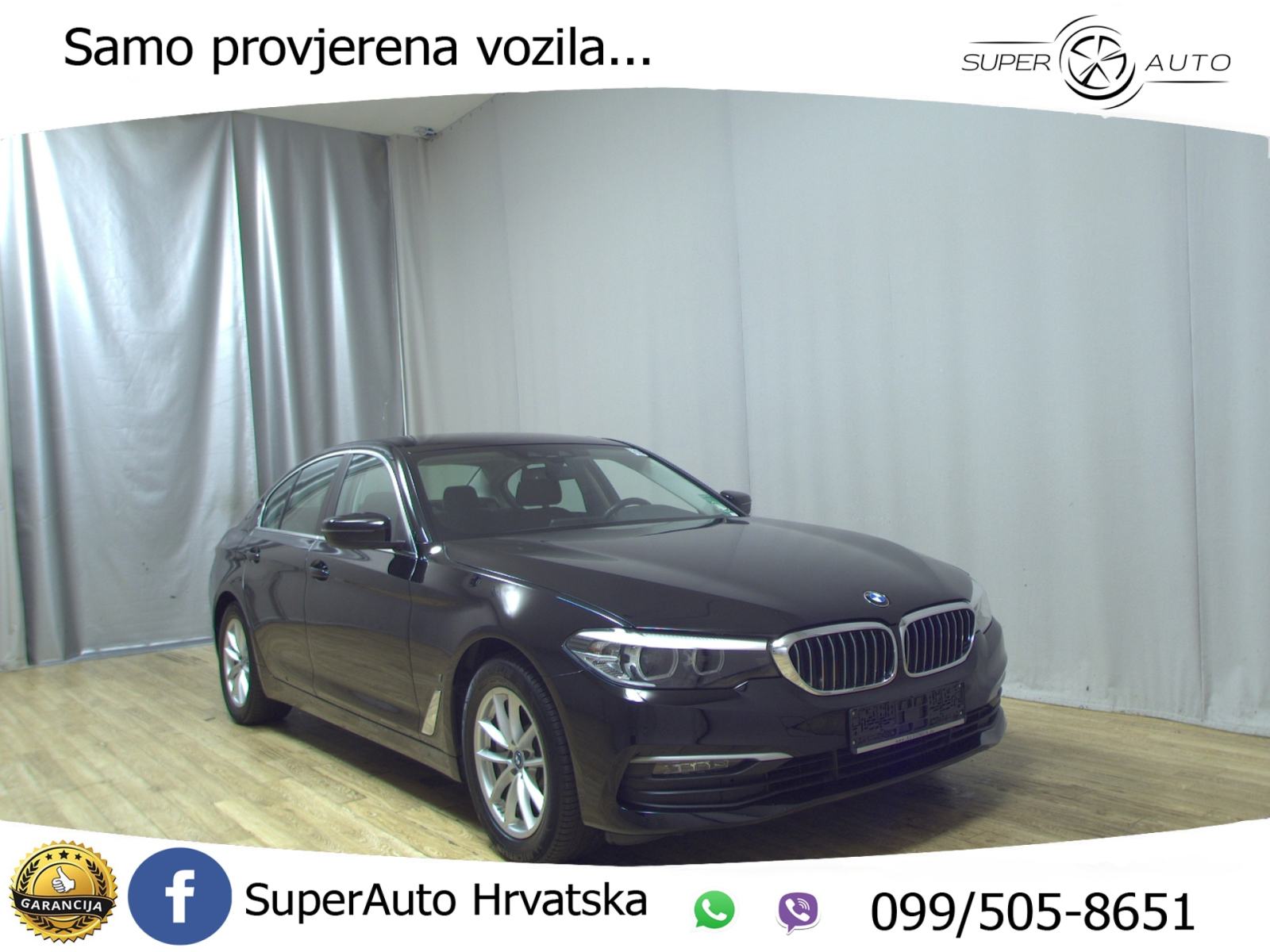 BMW 530e Aut. iPerformance 252 KS, LED+KAM+SHZ, 2019 god.