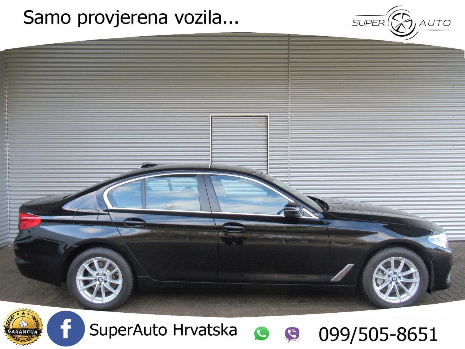 BMW 530e iPerformance Aut. 252 KS, LED+KAM+SHZ, 2020 god.