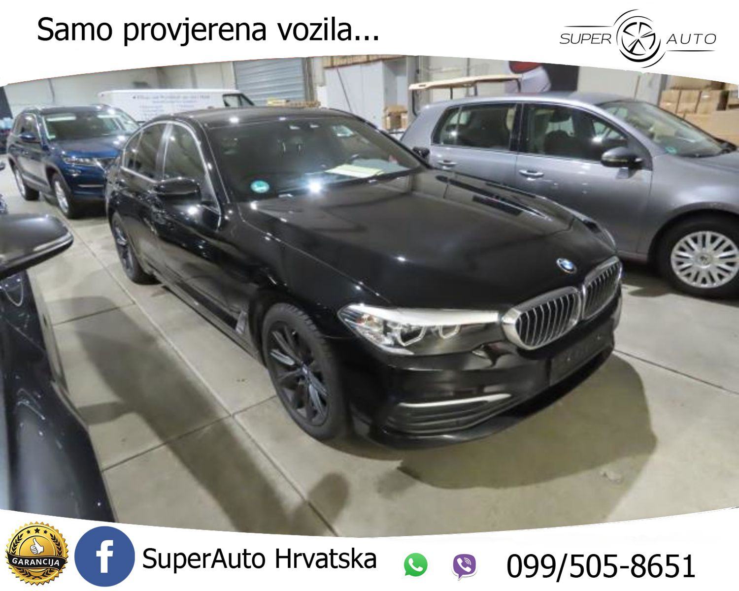BMW 530i Aut. 252 KS, PROF+LED+VIRT+KAM+MEMO, 2017 god.