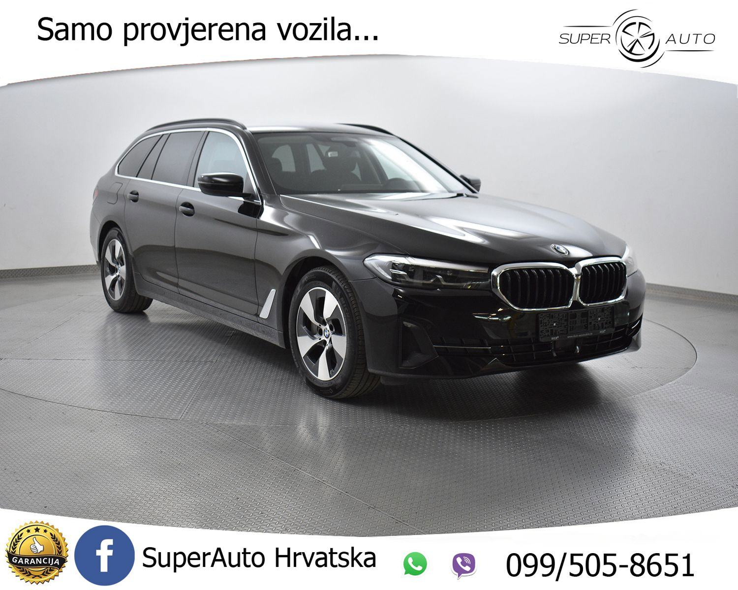 BMW 530i Tour Aut. 252 KS, KAM+LED+ACC+VIRT+DAB, 2020 god.